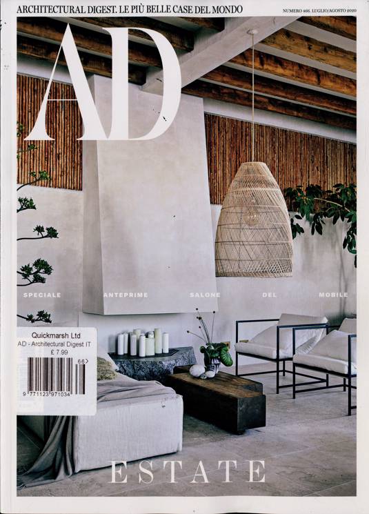 Architectural Digest Italian Magazine Subscription | Buy at Newsstand ...