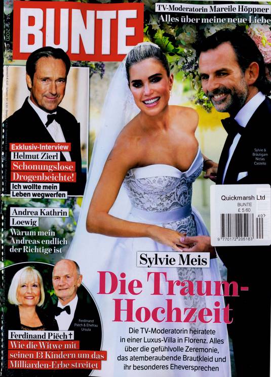 Bunte Illustrierte Magazine Subscription | Buy at Newsstand.co.uk | German
