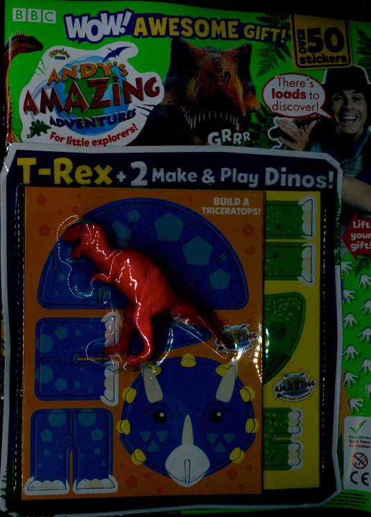 Andys Amazing Adventures Magazine Subscription | Buy at Newsstand.co.uk ...