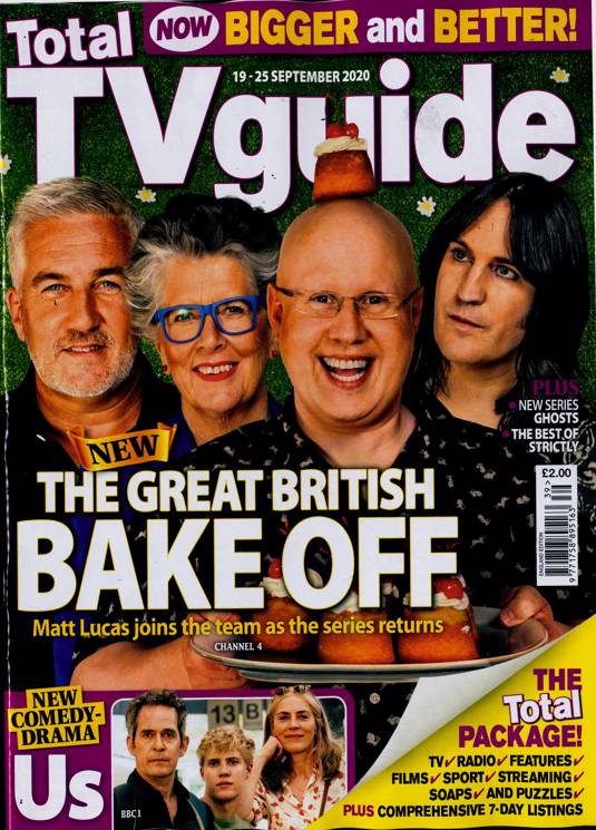Total Tv Guide England Magazine Subscription | Buy at Newsstand.co.uk ...