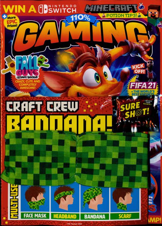 110% Gaming Magazine Subscription | Buy at Newsstand.co.uk | Primary Boys