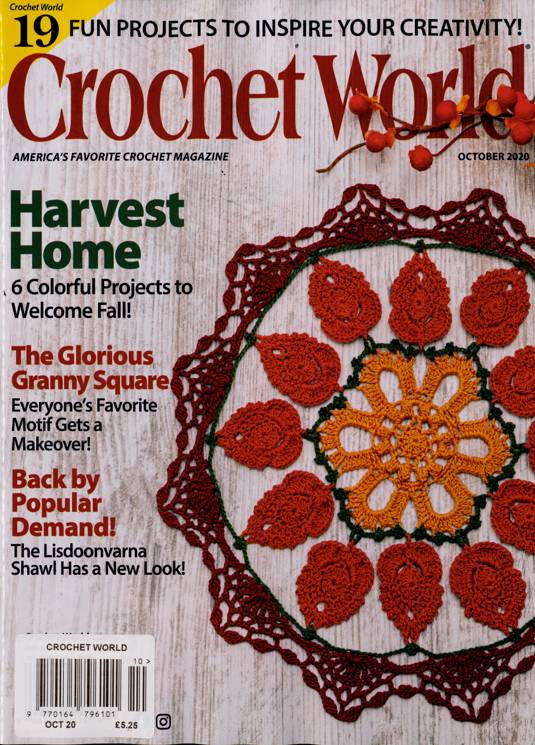 Crochet World Magazine Subscription | Buy at Newsstand.co.uk | Knitting ...