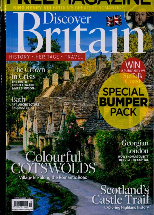 Discover Britain Magazine Subscription | Buy at Newsstand.co.uk | British