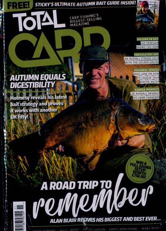 Total Carp Magazine Subscription | Buy at Newsstand.co.uk | Coarse Fishing