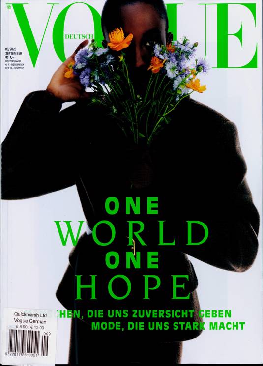 Vogue German Magazine Subscription | Buy at Newsstand.co.uk | German