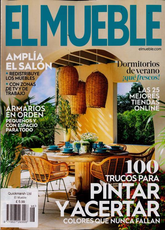 El Mueble Magazine Subscription | Buy at Newsstand.co.uk | Home Interiors