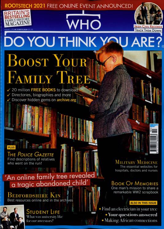 Who Do You Think You Are Magazine Subscription | Buy at Newsstand.co.uk ...