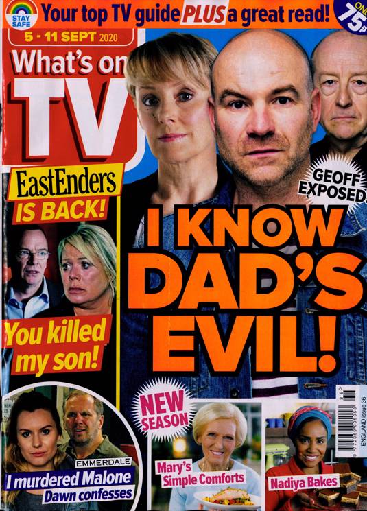 Whats On Tv England Magazine Subscription | Buy at Newsstand.co.uk ...