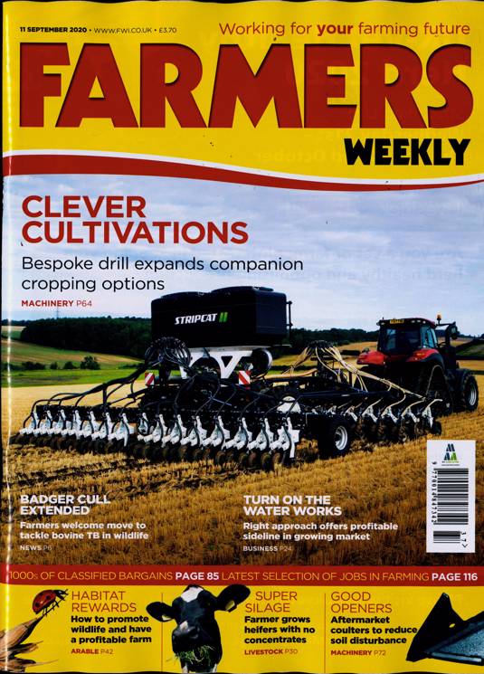 Farmers Weekly Magazine Subscription | Buy at Newsstand.co.uk | Agriculture