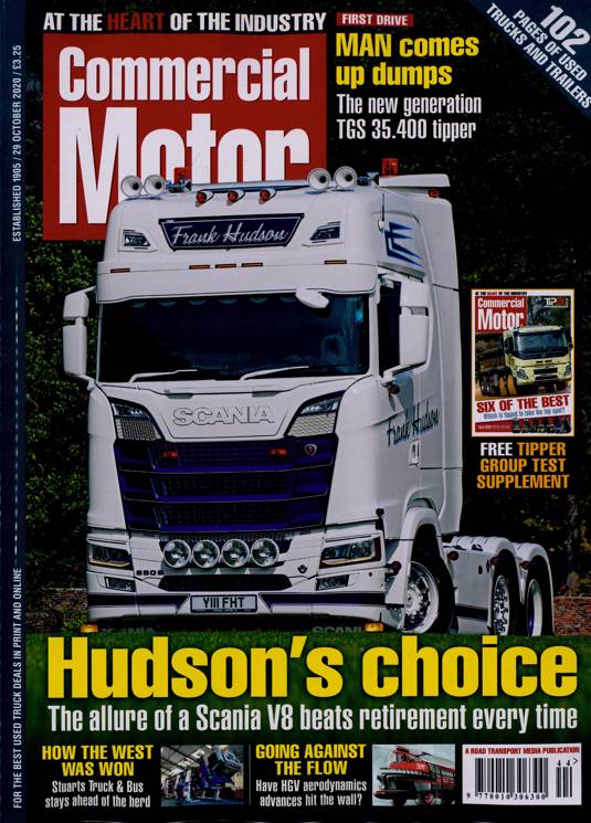 Commercial Motor Magazine Subscription | Buy at Newsstand.co.uk | Trucking