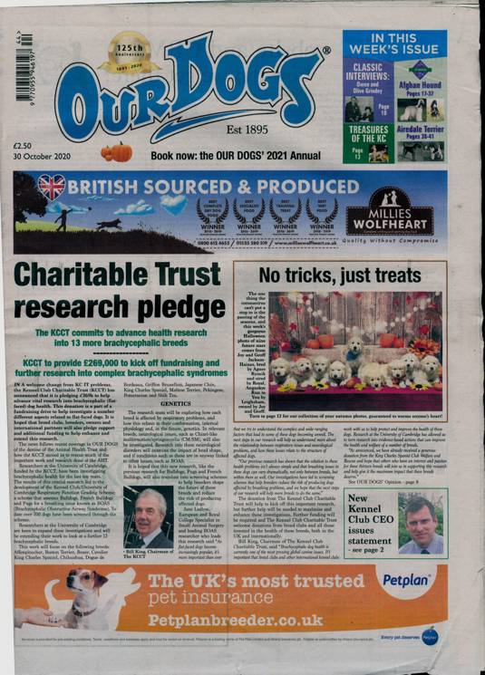 Our Dogs Magazine Subscription | Buy at Newsstand.co.uk | Dogs