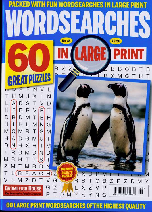 Wordsearches In Large Print Magazine Subscription | Buy at Newsstand.co ...