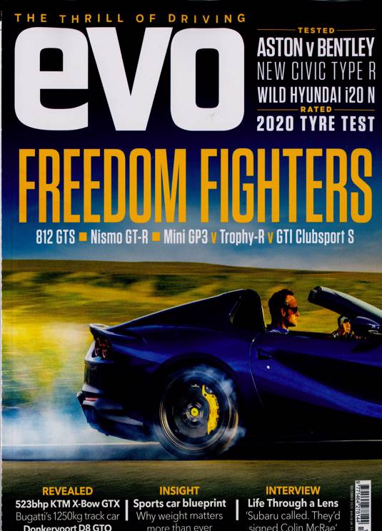 Evo Magazine Subscription | Buy at Newsstand.co.uk | General Car