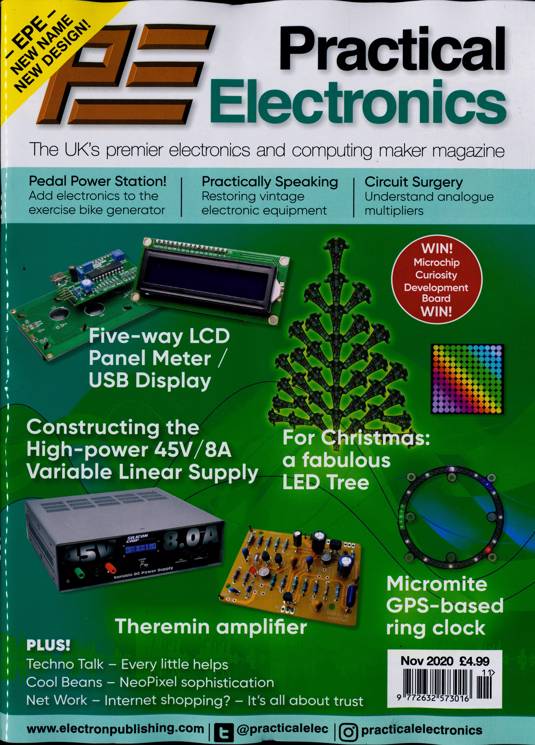 Practical Electronics Magazine Subscription | Buy at Newsstand.co.uk ...