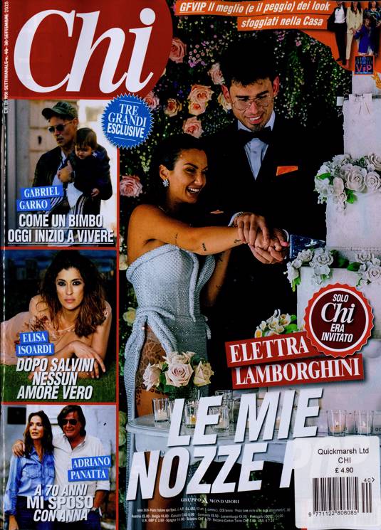 Chi Magazine Subscription | Buy at Newsstand.co.uk | Italian