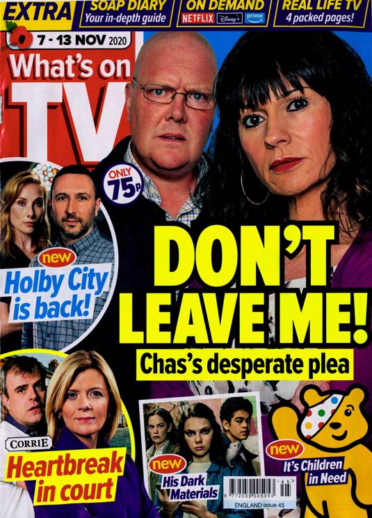 Whats On Tv England Magazine Subscription | Buy at Newsstand.co.uk ...