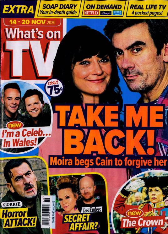 Whats On Tv England Magazine Subscription | Buy at Newsstand.co.uk ...