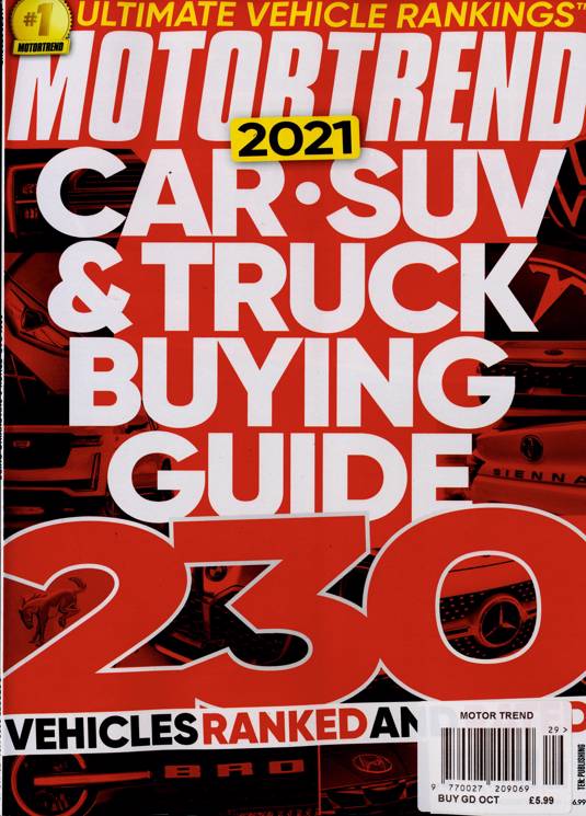 Motor Trend Magazine Subscription | Buy at Newsstand.co.uk | General Car