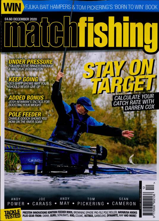 Match Fishing Magazine Subscription | Buy at Newsstand.co.uk | Coarse ...