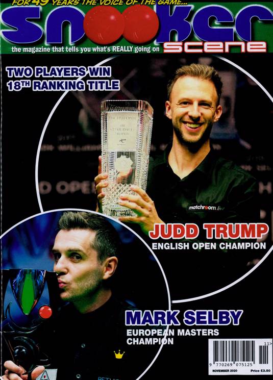 Snooker Scene Magazine Subscription | Buy at Newsstand.co.uk | Indoor ...