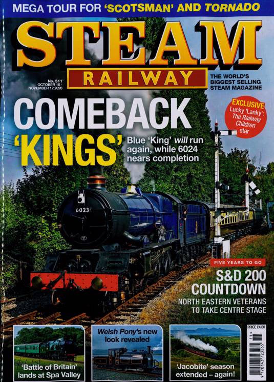 Steam Railway Magazine Subscription | Buy at Newsstand.co.uk | Railways