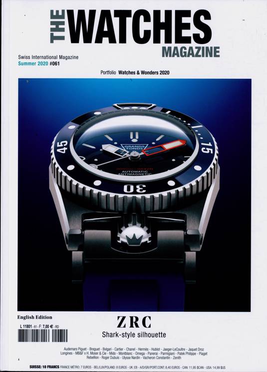 Watches Magazine Subscription | Buy at Newsstand.co.uk | Watch