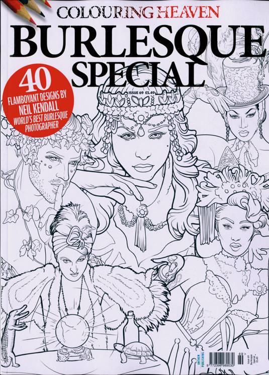 Colouring Heaven Magazine Subscription | Buy at Newsstand.co.uk | Colouring