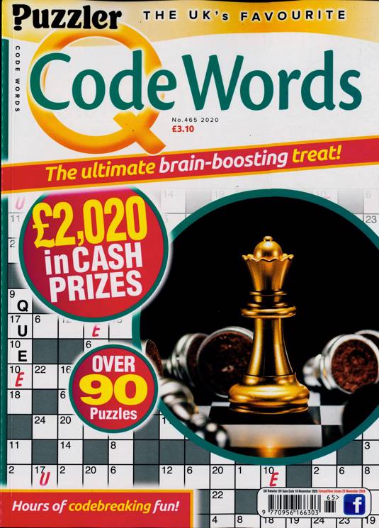 Puzzler Q Code Words Magazine Subscription | Buy at Newsstand.co.uk ...