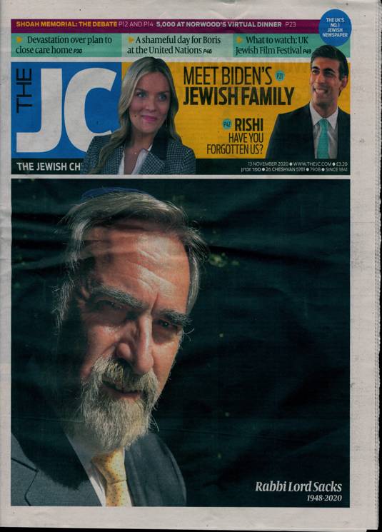 Jewish Chronicle Magazine Subscription | Buy at Newsstand.co.uk | Religion