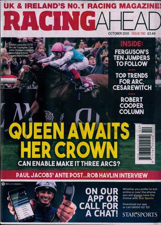Racing Ahead Magazine Subscription | Buy at Newsstand.co.uk | Equestrian