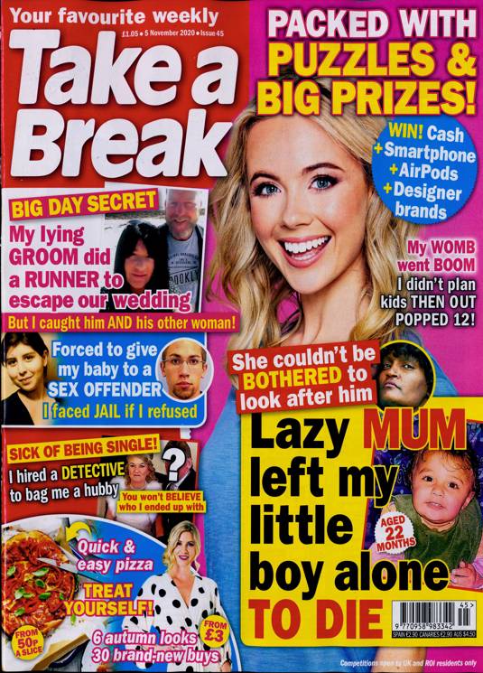 Take A Break Magazine Subscription | Buy at Newsstand.co.uk | Women's ...