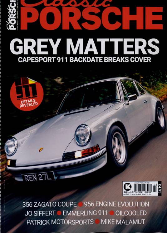 Classic Porsche Magazine Subscription | Buy at Newsstand.co.uk | Marque ...