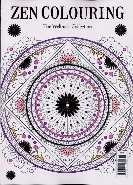 Zen Colouring Magazine Subscription | Buy at Newsstand.co.uk | Colouring