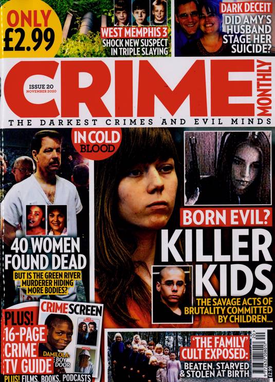 Crime Monthly Magazine Subscription | Buy at Newsstand.co.uk | Crime