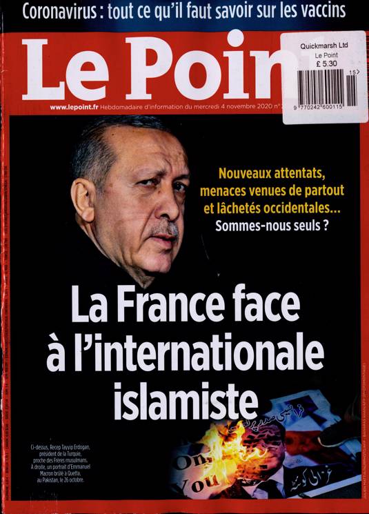 Le Point Magazine Subscription | Buy at Newsstand.co.uk | French