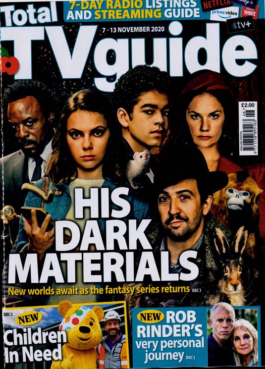 Total Tv Guide England Magazine Subscription | Buy at Newsstand.co.uk ...