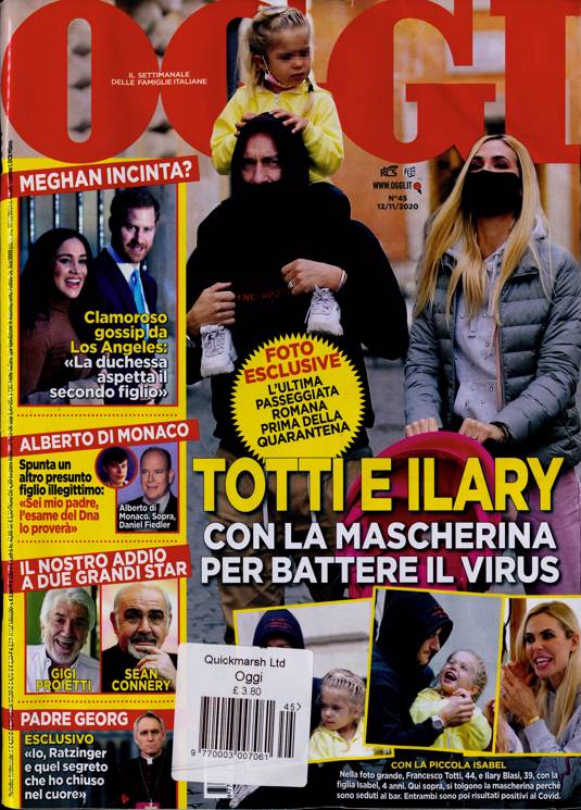 Oggi Magazine Subscription | Buy at Newsstand.co.uk | Italian