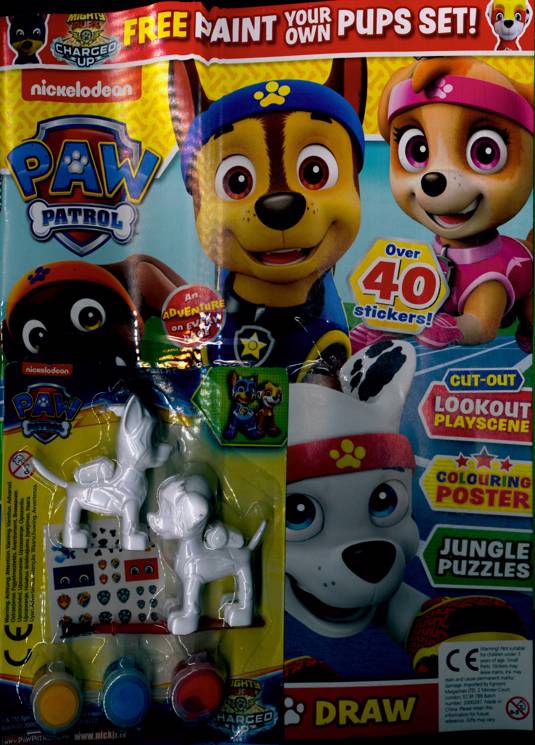 Paw Patrol Magazine Subscription | Buy at Newsstand.co.uk | Pre School