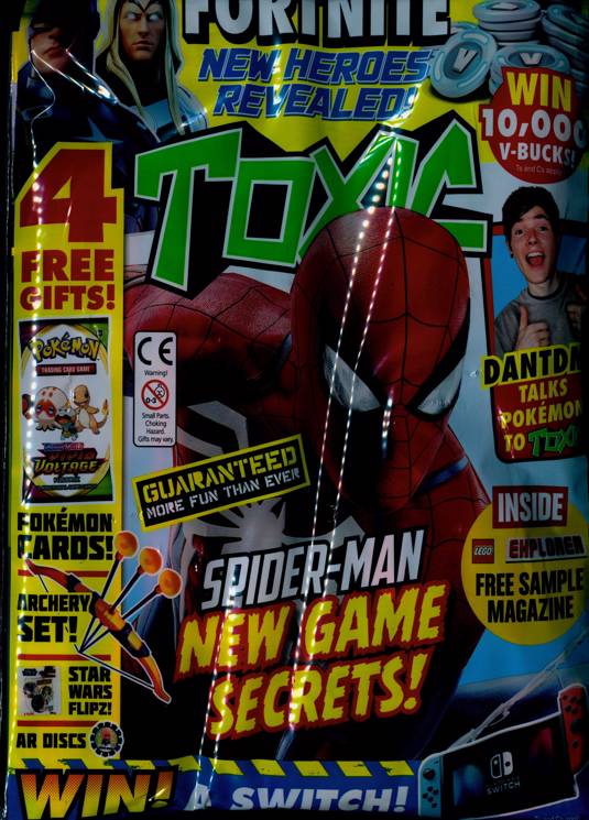 Toxic Magazine Subscription | Buy at Newsstand.co.uk | Primary Boys