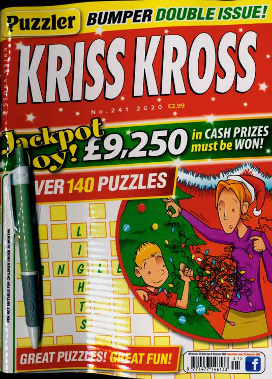 Puzzler Kriss Kross Magazine Subscription | Buy at Newsstand.co.uk ...