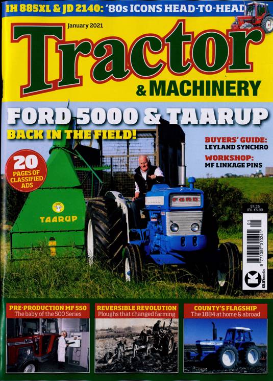Tractor And Machinery Magazine Subscription | Buy at Newsstand.co.uk ...