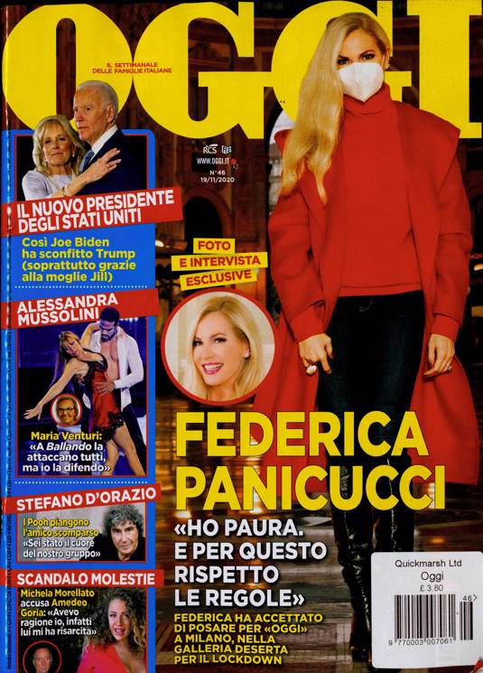 Oggi Magazine Subscription | Buy at Newsstand.co.uk | Italian