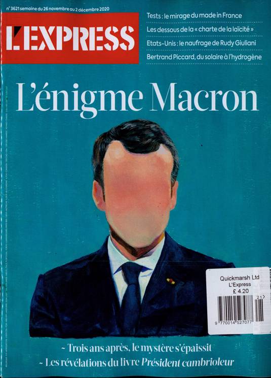 L Express Magazine Subscription | Buy at Newsstand.co.uk | French