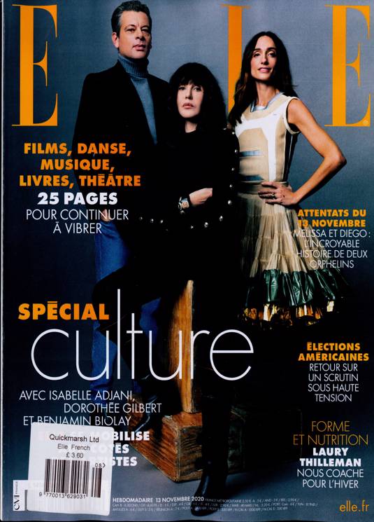 Elle French Weekly Magazine Subscription | Buy at Newsstand.co.uk | French