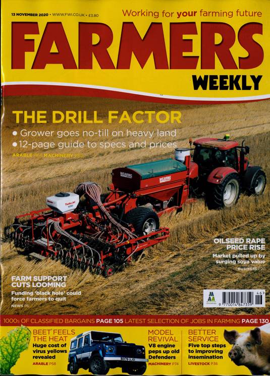 Farmers Weekly Magazine Subscription | Buy at Newsstand.co.uk | Agriculture