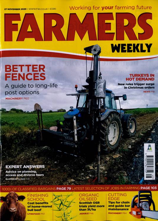 Farmers Weekly Magazine Subscription | Buy at Newsstand.co.uk | Agriculture