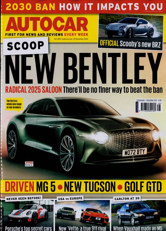 Autocar Magazine Subscription | Buy at Newsstand.co.uk | General Car