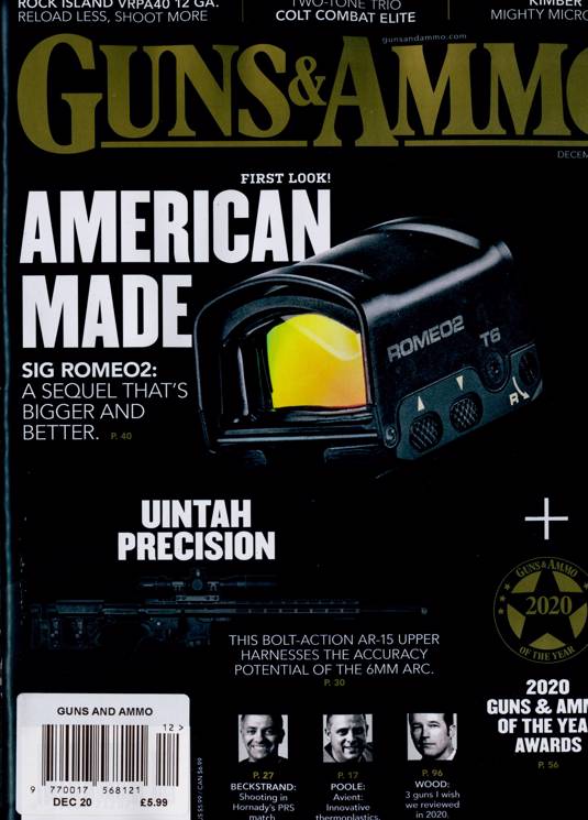 Guns & Ammo (Usa) Magazine Subscription | Buy at Newsstand.co.uk | Shooting