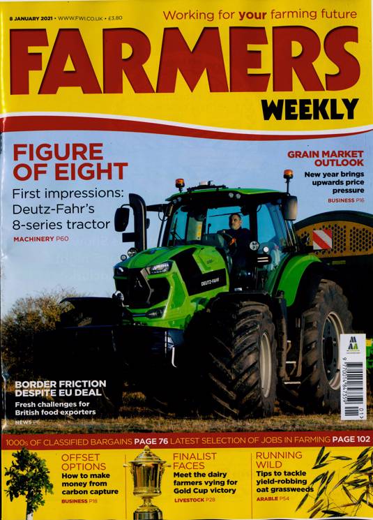 Farmers Weekly Magazine Subscription | Buy at Newsstand.co.uk | Agriculture