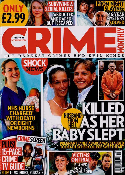 Crime Monthly Magazine Subscription | Buy at Newsstand.co.uk | Crime